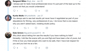 Now Trump Supporter Sergeant Miles—who Is Still Fighting With Kurtis